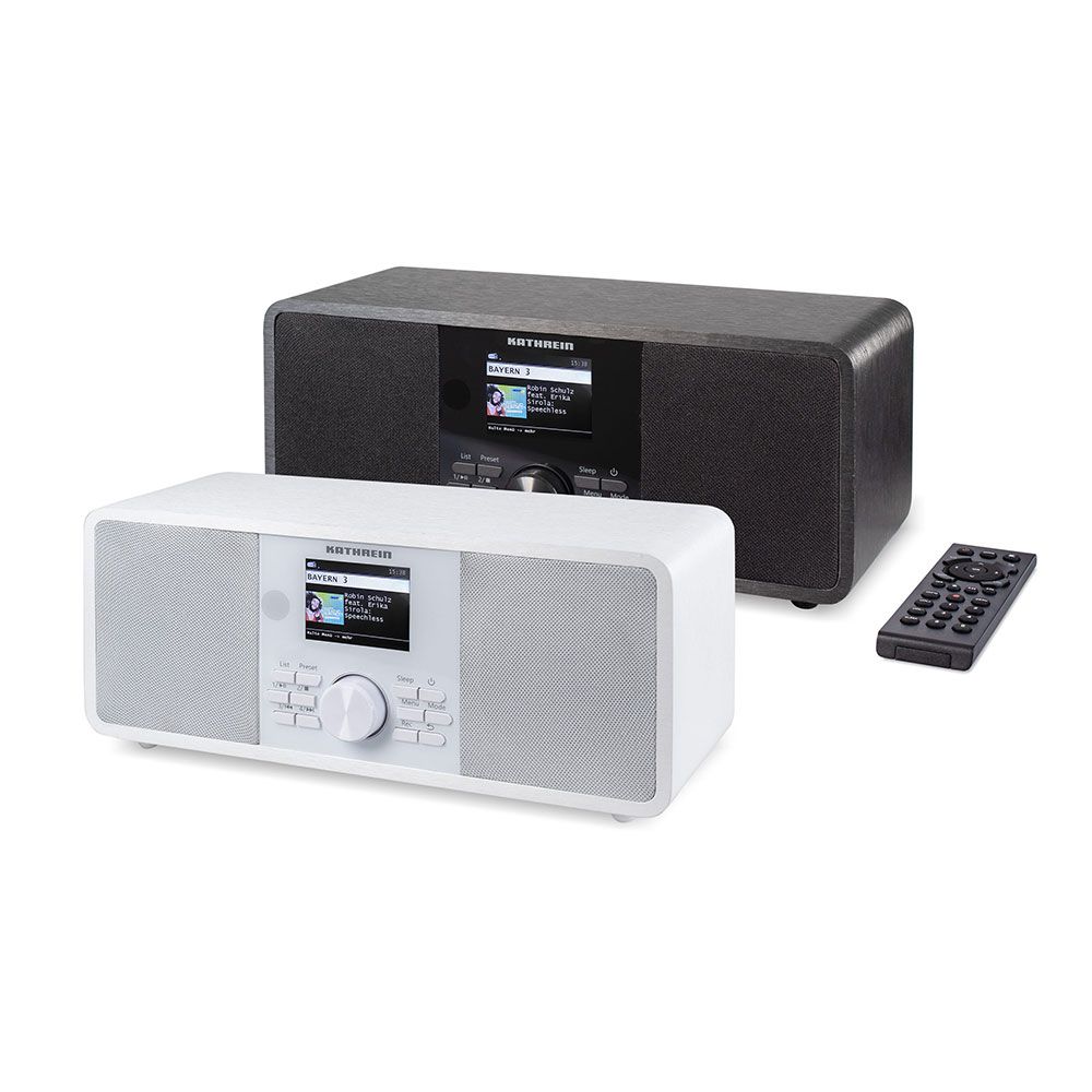 Kathrein DAB+ link S12 schwarz stereo Internet Radio Internetradio DAB ...