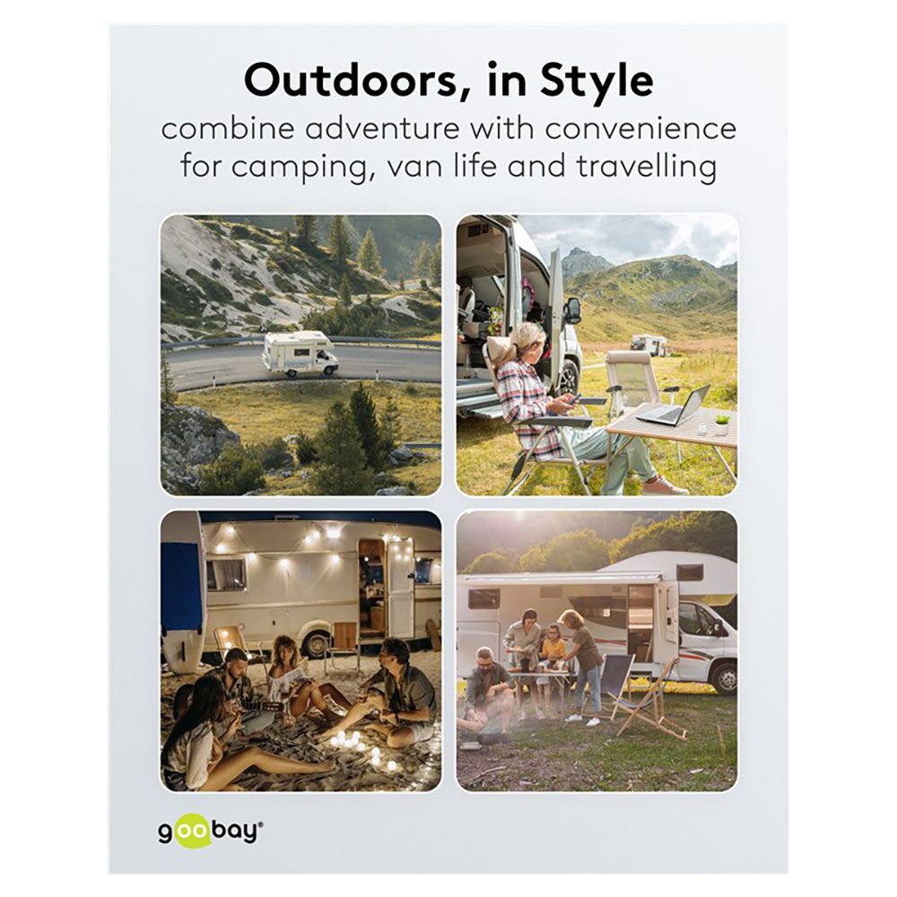 Goobay CEE-Adapterleitung CEE-Stecker auf 90° CEE-Kupplung ...